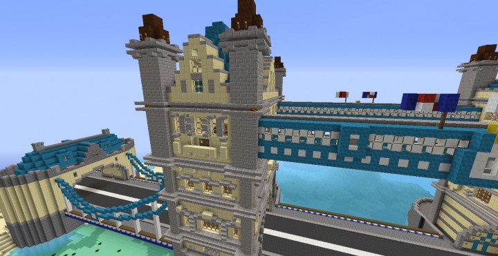 The TOWER BRIDGE from London by TheMuhhhhhh + DOWNLOAD Minecraft Map