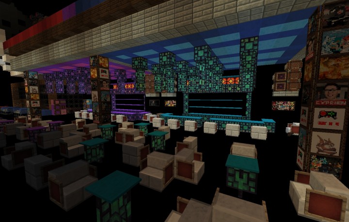 Discotèque/Nightclub minecraft Minecraft Project