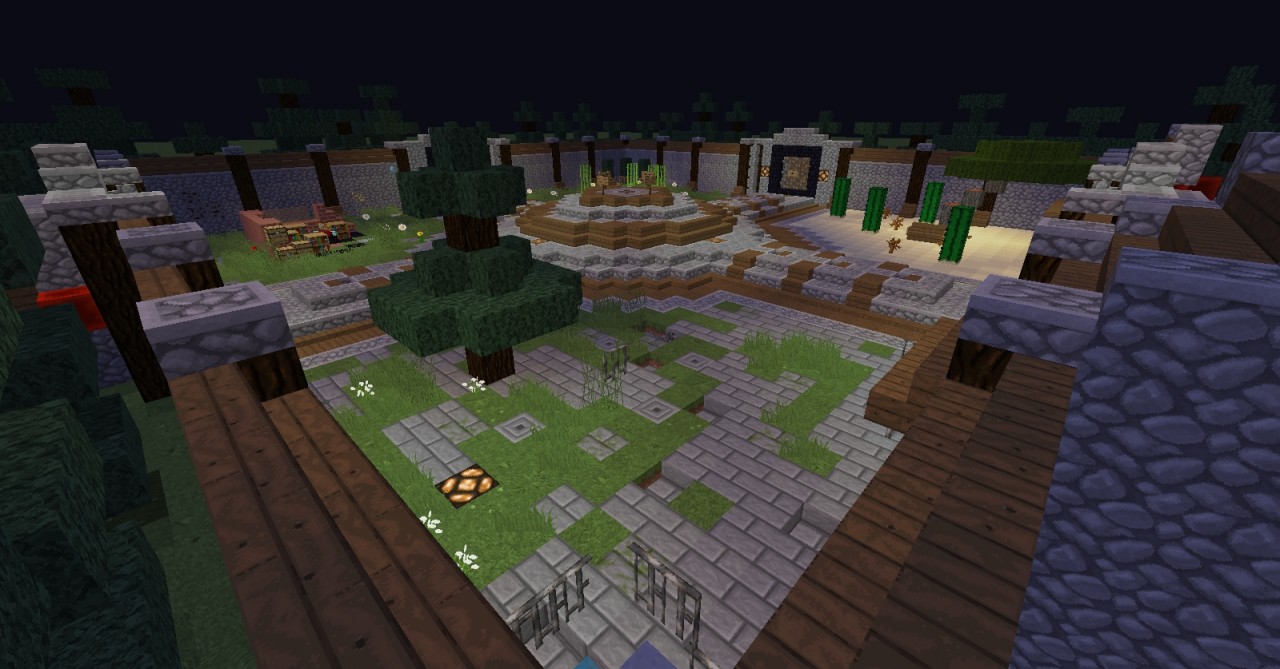 Small Spawn for Gameserver Minecraft Map