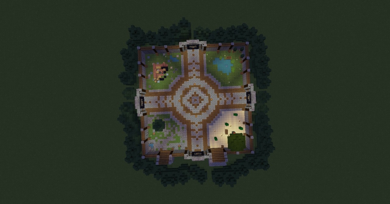 Small Spawn for Gameserver Minecraft Map