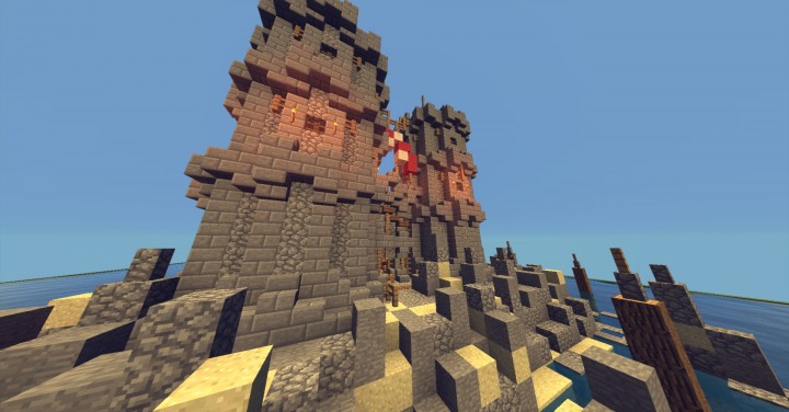 Little Island Castle || Old Builds || by Kristof Minecraft Map