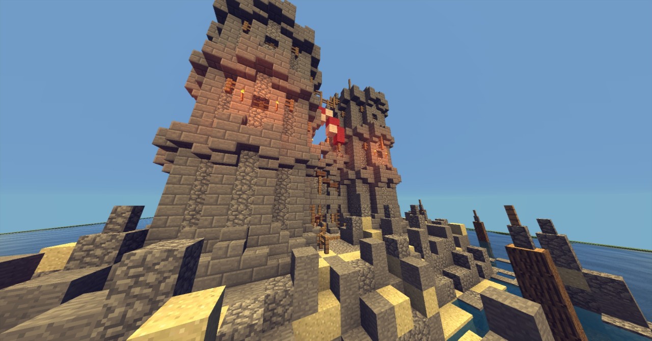 Little Island Castle || Old Builds || by Kristof Minecraft Map