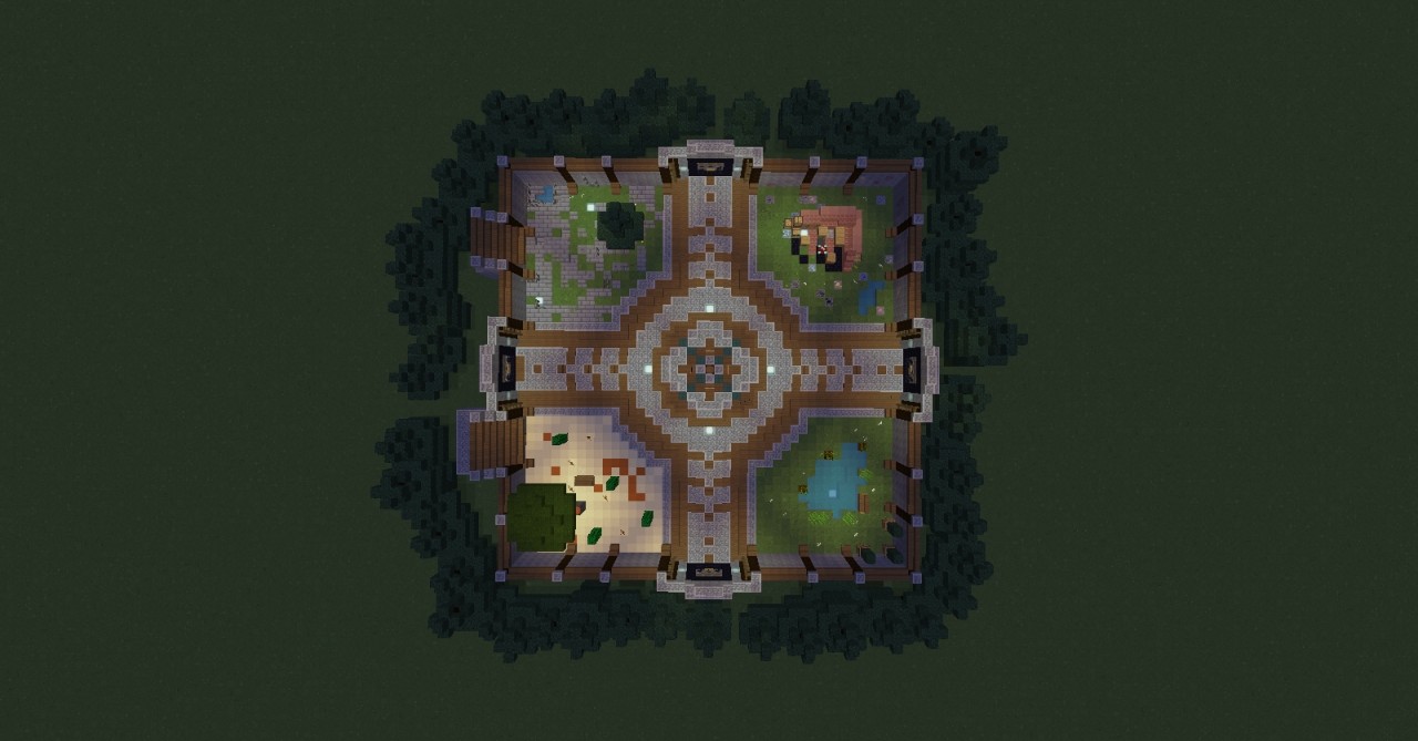 Small Spawn for Gameserver 1.8 ONLY Minecraft Map