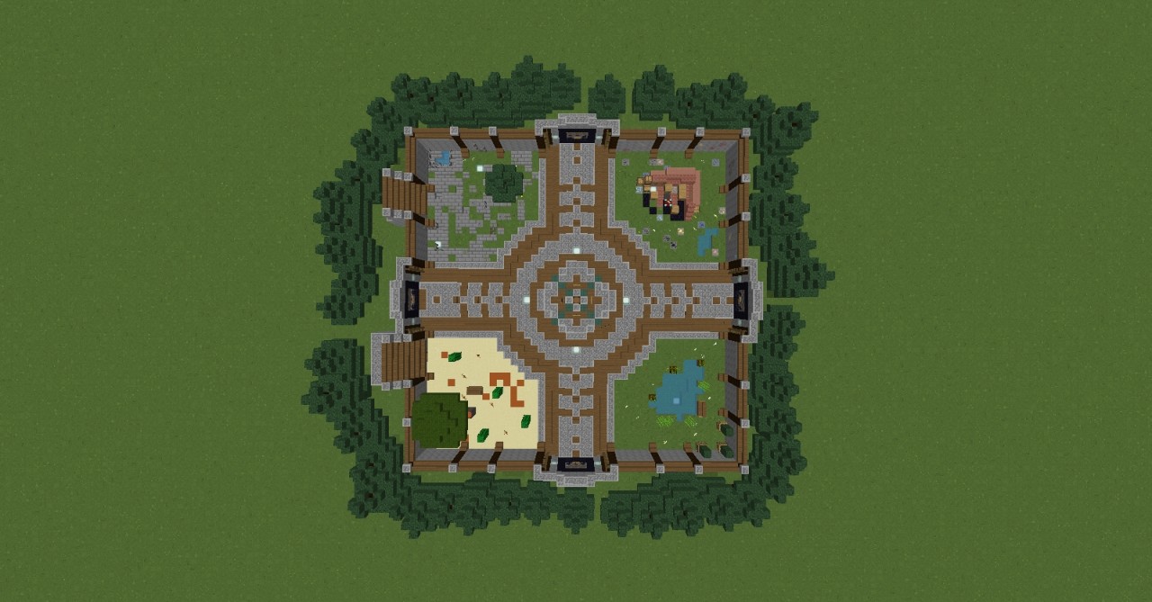 Small Spawn for Gameserver 1.8 ONLY Minecraft Map