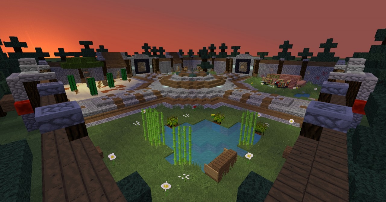 Small Spawn for Gameserver 1.8 ONLY Minecraft Map