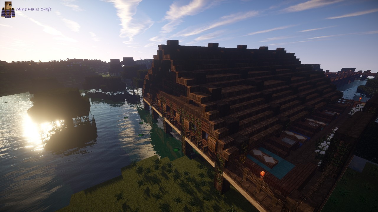 A Stilt House Town Hall In Little Debaria [DOWNLOAD] Minecraft Map