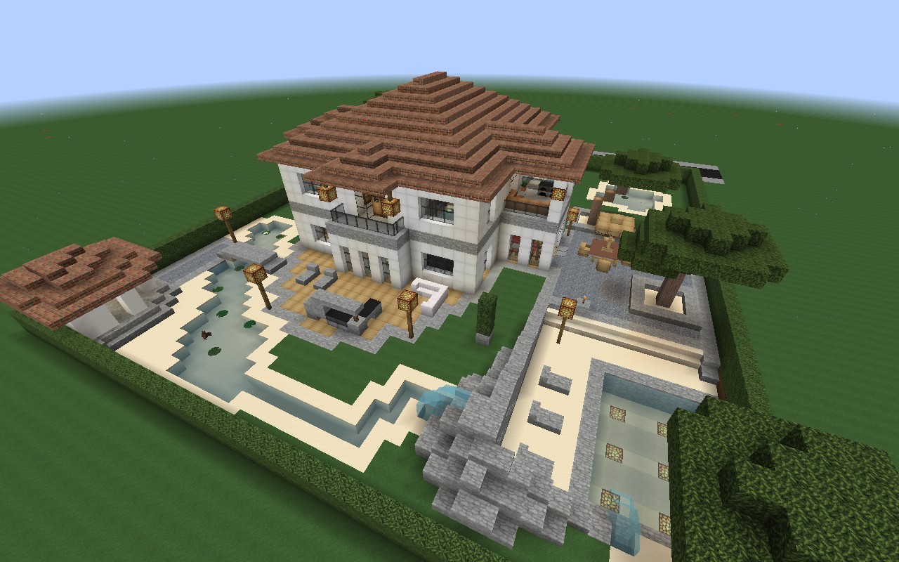 Villa - (Full Interior) Minecraft Map