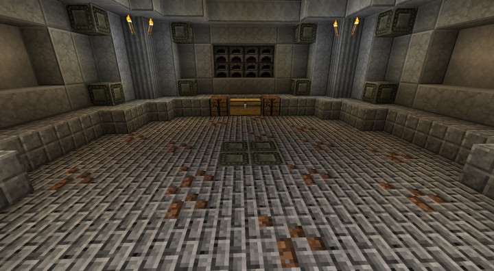 chisel rustic cave base Minecraft Map