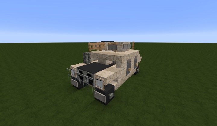 HMMWV GPK (M2) Humvee Minecraft Map