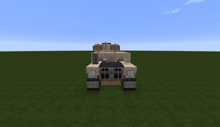 HMMWV GPK (M2) Humvee Minecraft Map