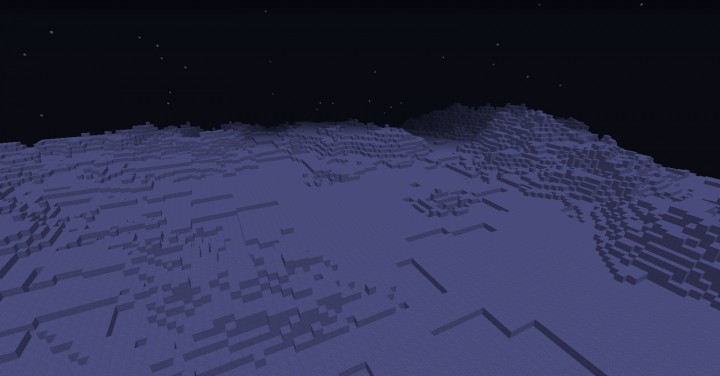 Lunar Landing (Accurate map of the Moon) Minecraft Map