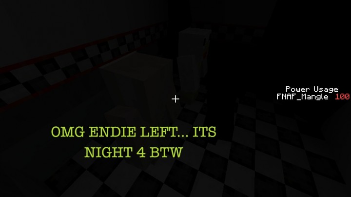 Five Nights At Endie's Minecraft Map