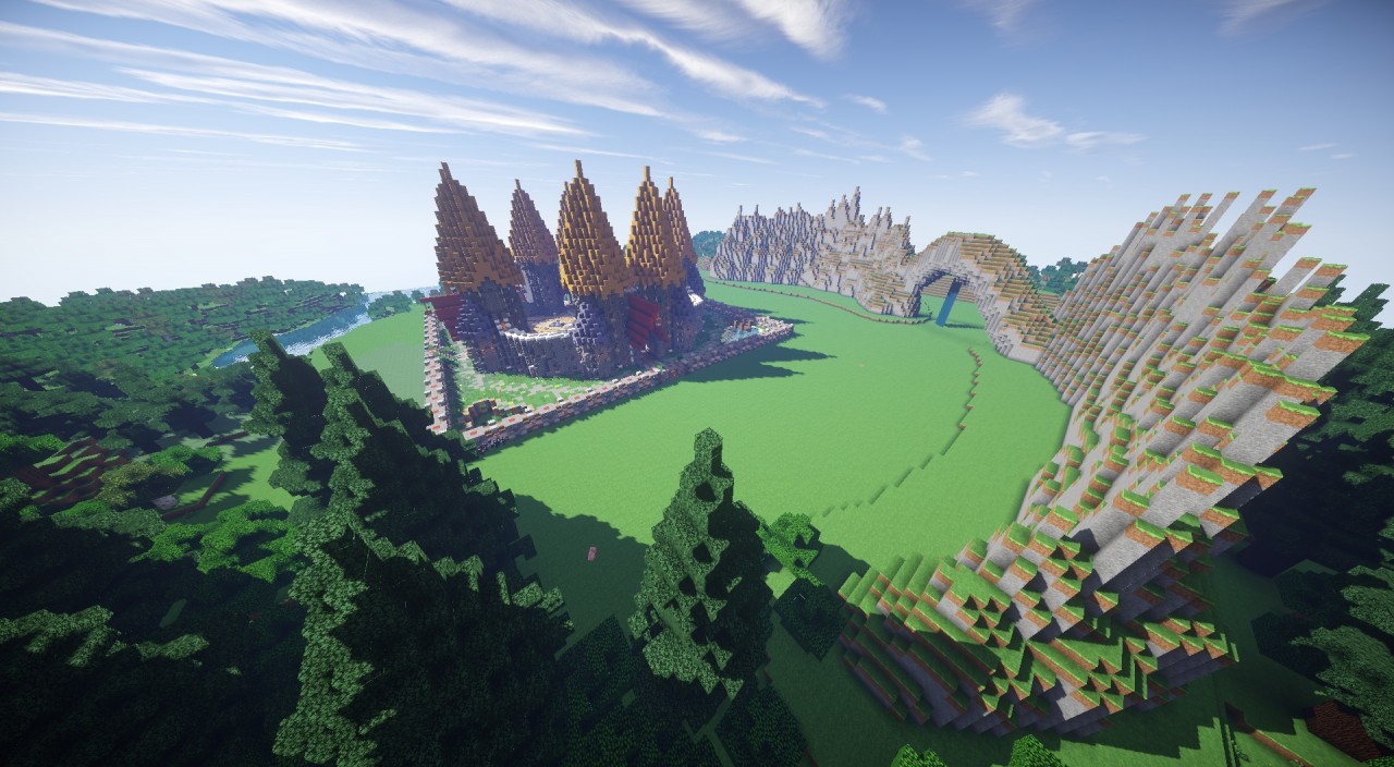 Medieval Castle Spawn Minecraft Map