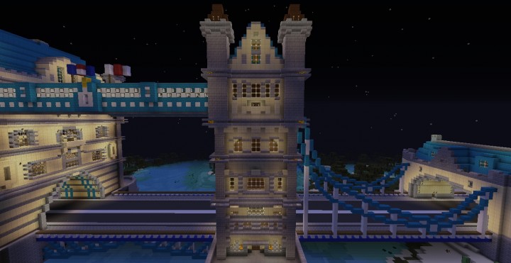 The TOWER BRIDGE from London by TheMuhhhhhh + DOWNLOAD Minecraft Map