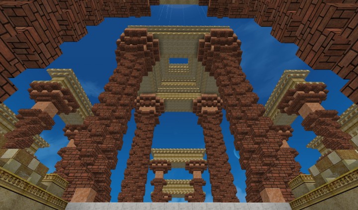 medium sized pyramid Minecraft Map