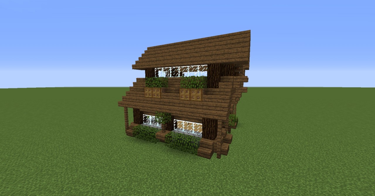 Spruce House Minecraft Map