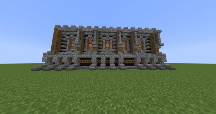Repeatable Wall Pattern { Medieval Style} Minecraft Map