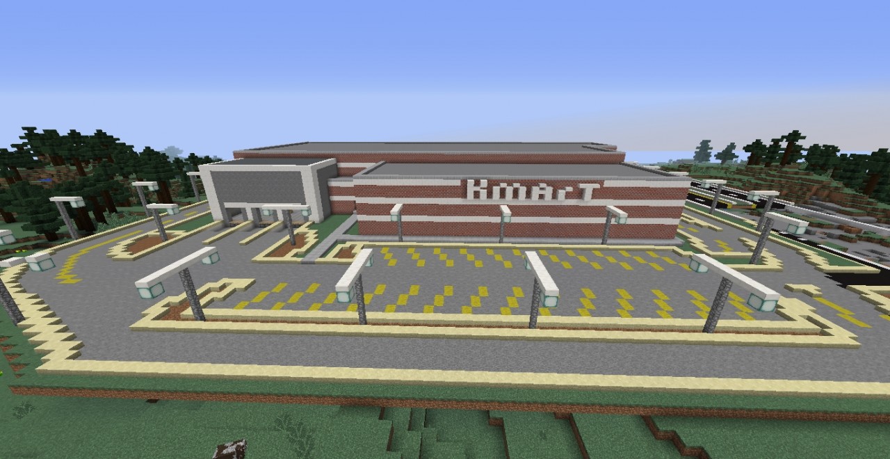 K Mart Minecraft Map