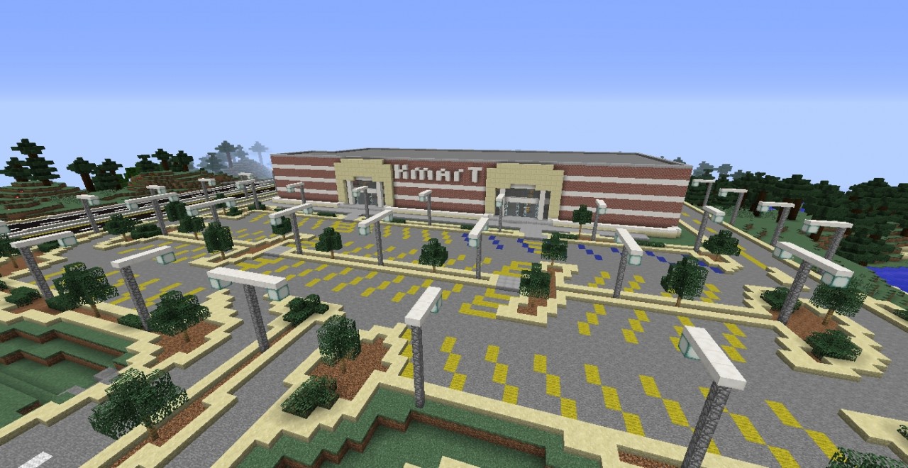K Mart Minecraft Map