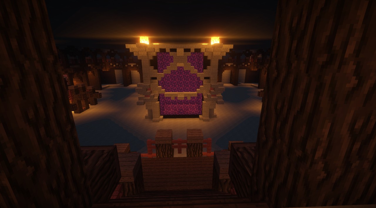 MyneCraft SMP Nether Hub Minecraft Map