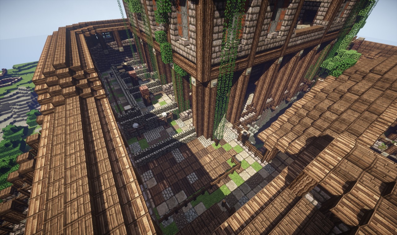 Sleething Mountain Castle/Mansion Minecraft Map