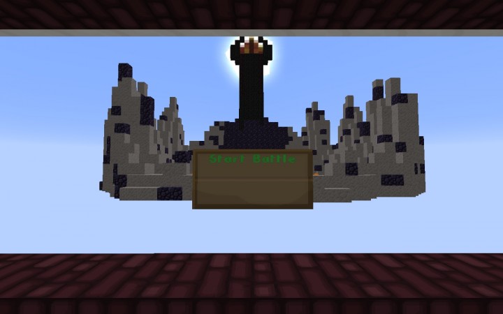 LoTR Sauron Boss Battle Minecraft Map