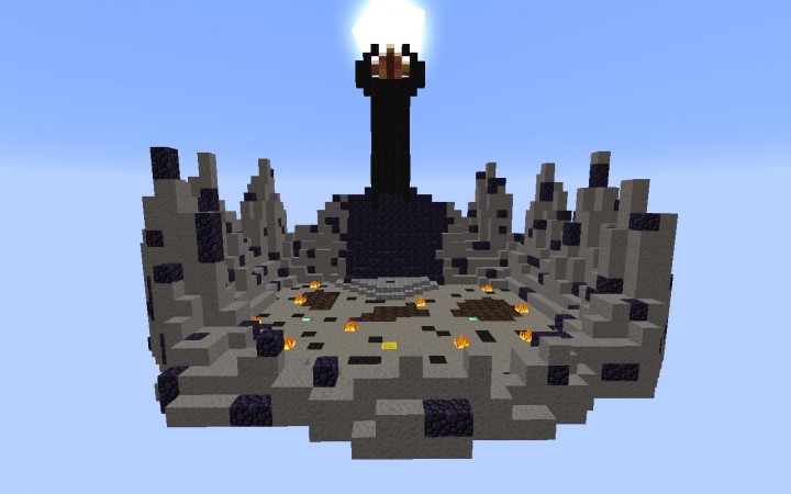 LoTR Sauron Boss Battle Minecraft Map