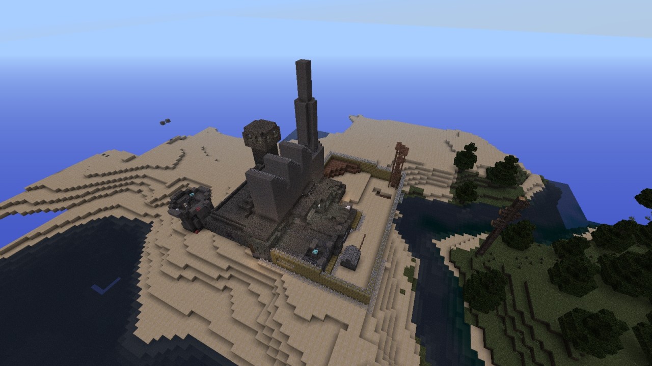 Apoklaypse Map for Crafting Dead Cure Minecraft Map