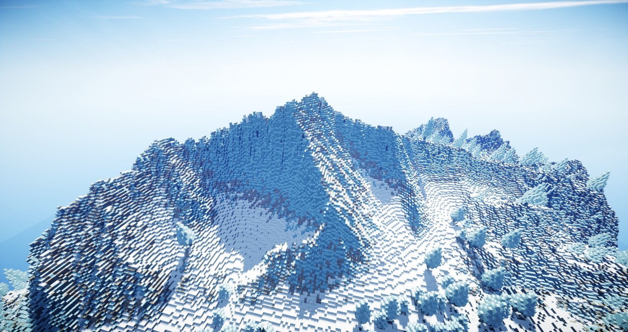 Ice Render Minecraft Map