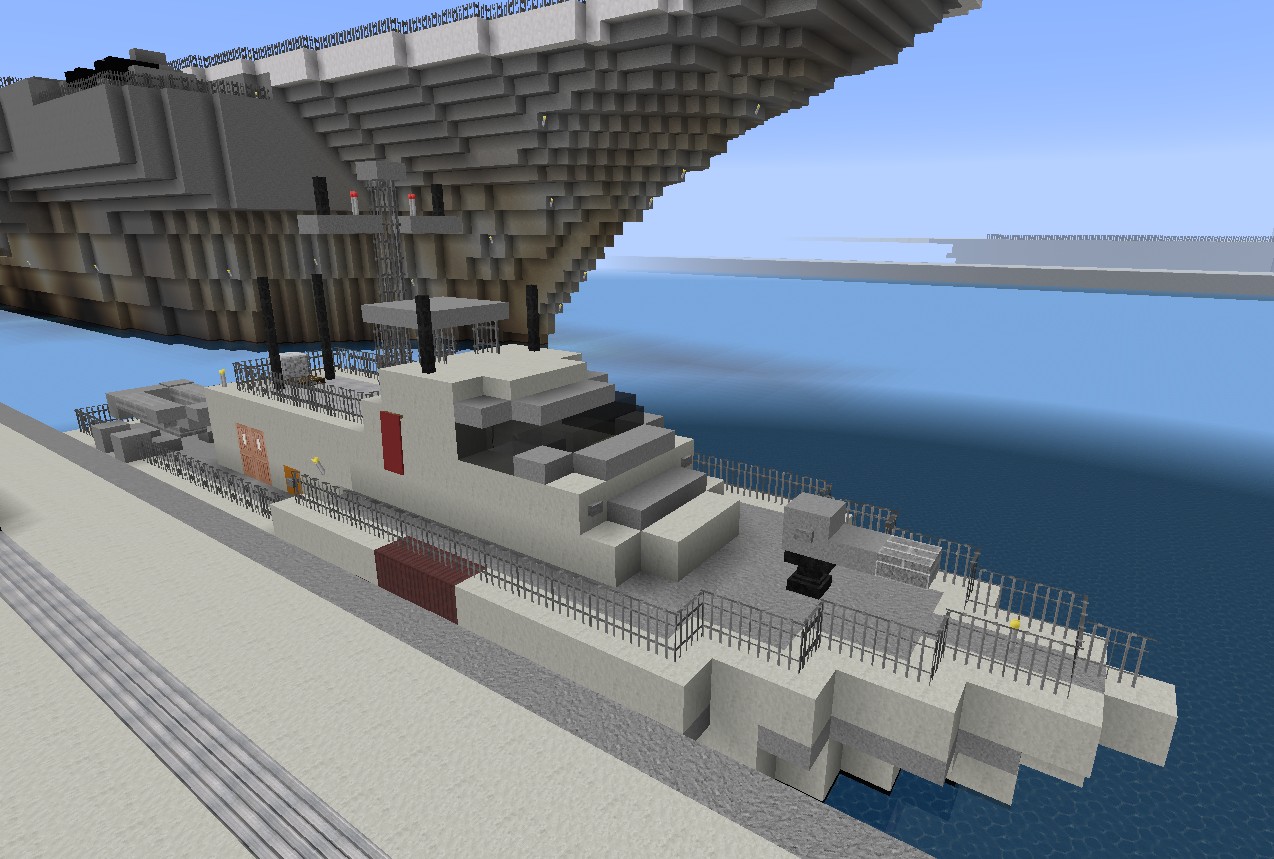 Modern Patrol Boat PT Minecraft Map