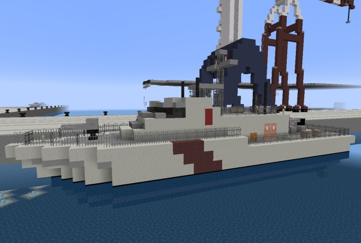 Modern Patrol Boat PT Minecraft Map