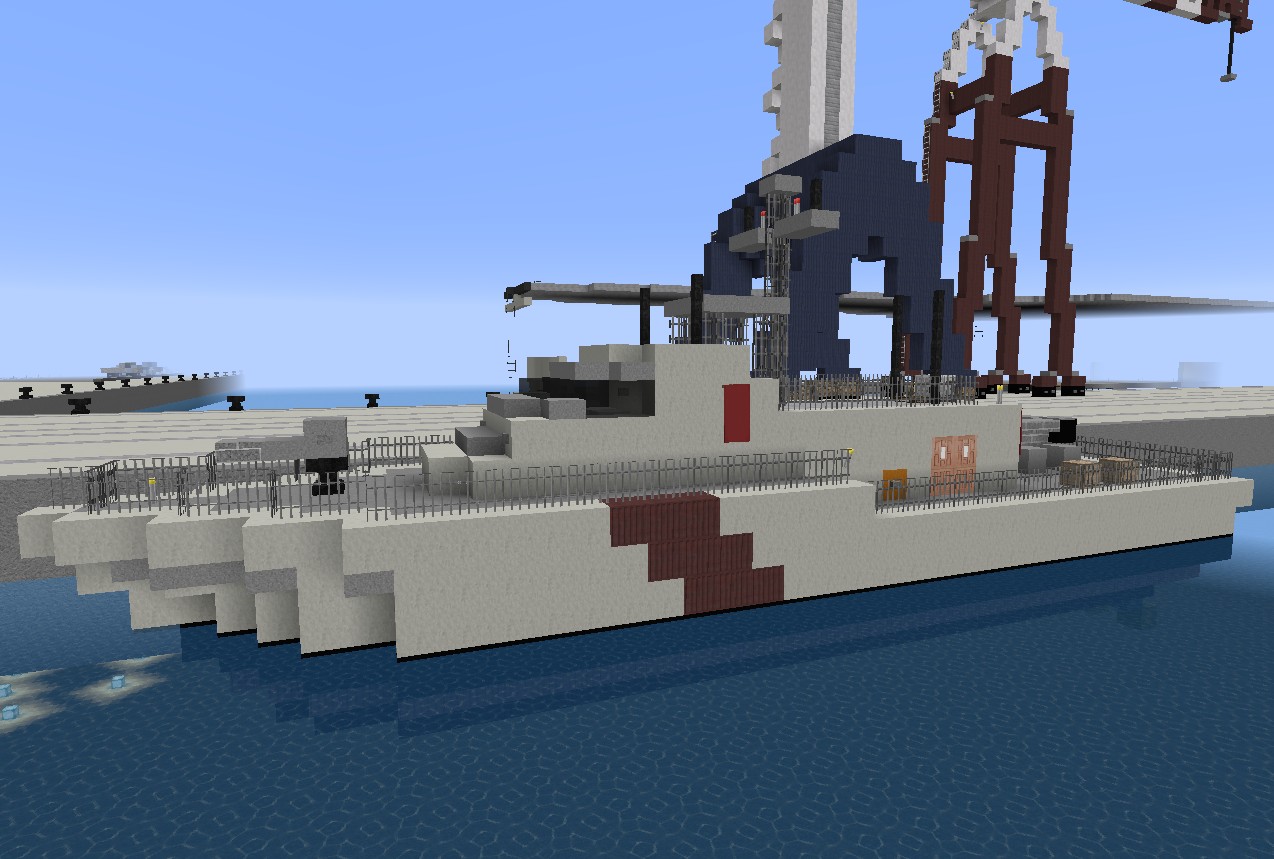 Modern Patrol Boat PT Minecraft Map
