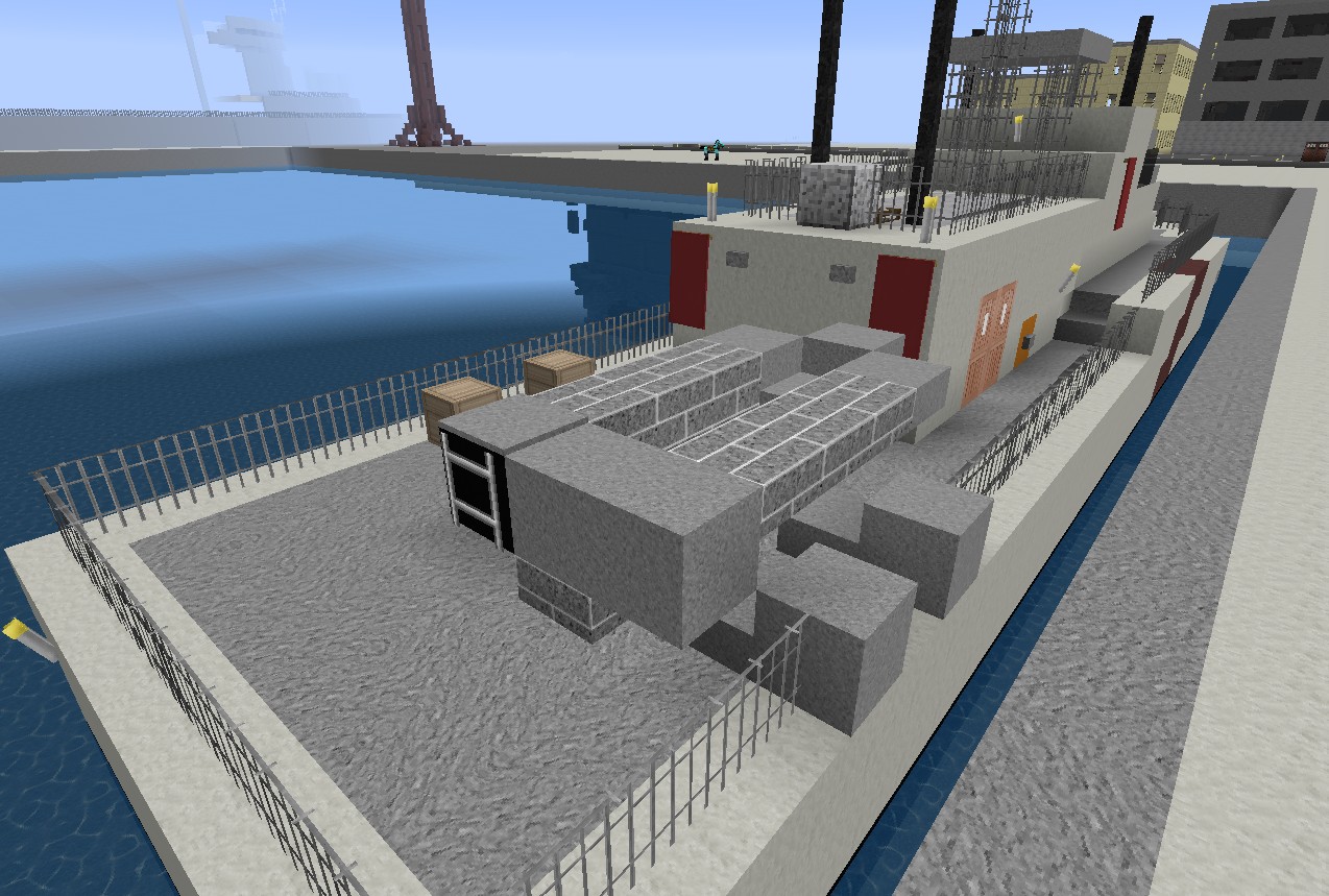 Modern Patrol Boat PT Minecraft Map