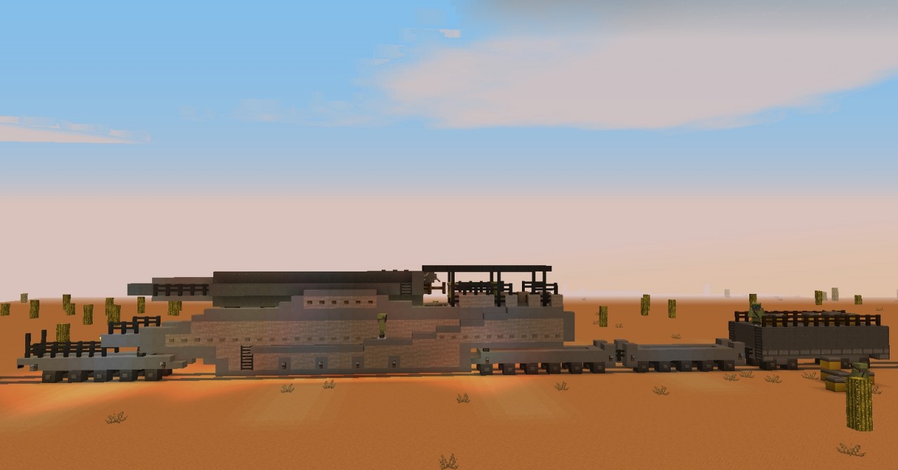 Medium Railway Gun Type A Minecraft Map