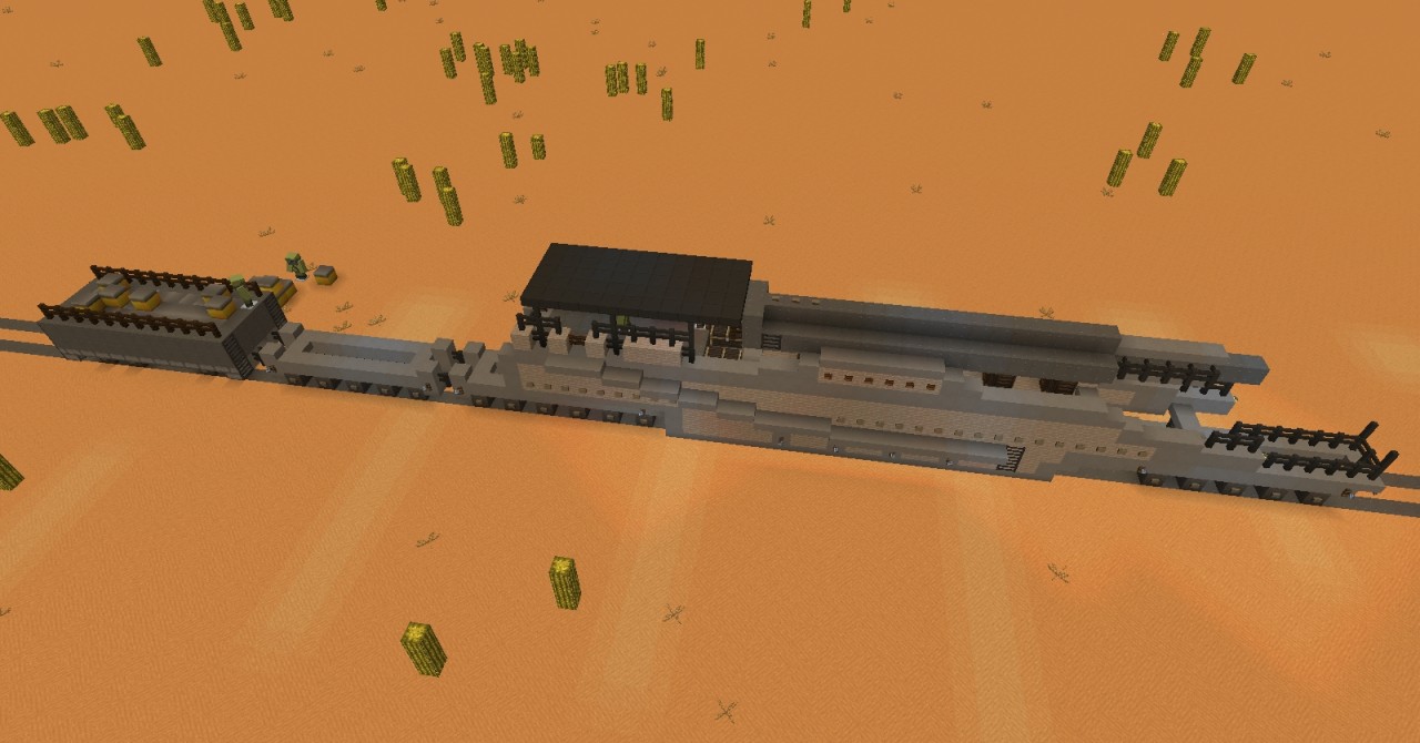 Medium Railway Gun Type A Minecraft Map