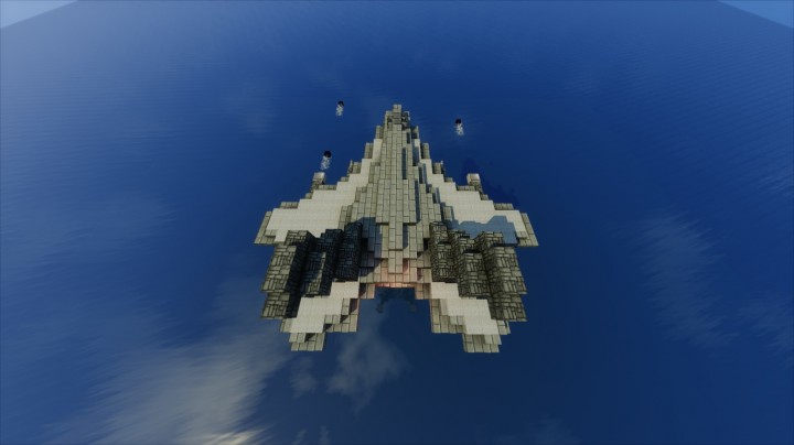 Lockheed Martin F-35 - Military Jet • Minecraft Map