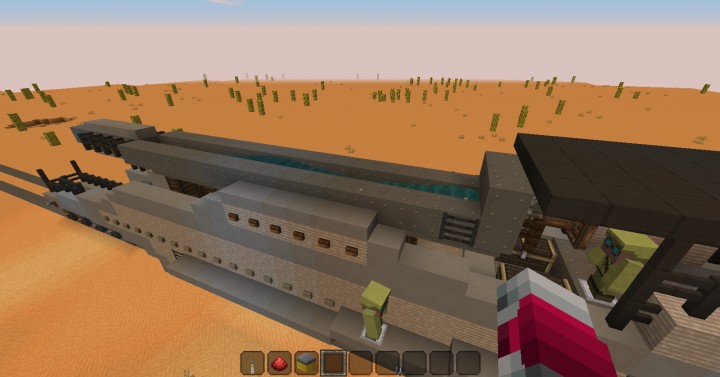 Medium Railway Gun Type A Minecraft Map