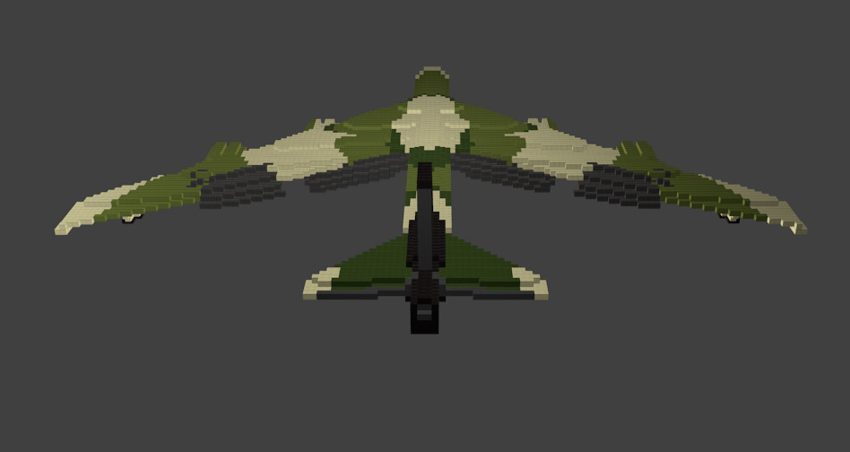 Boeing B-52 Stratofortress Minecraft Map