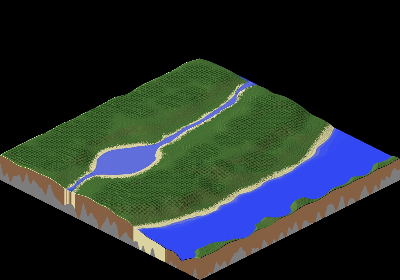 My terrain map -World Painter Minecraft Map