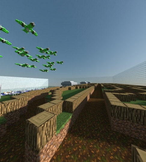 D-Day PvP Map 2015 OF Minecraft Map