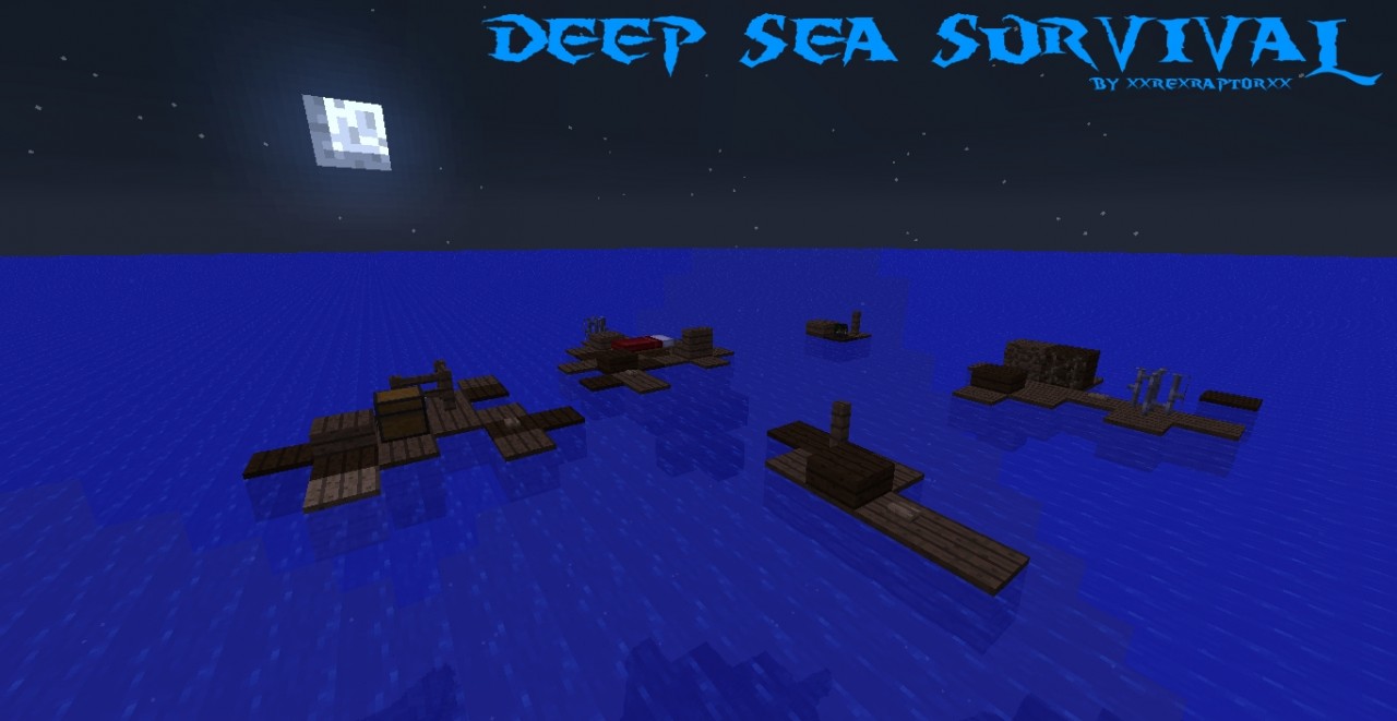 Deep Sea Survival Minecraft Map