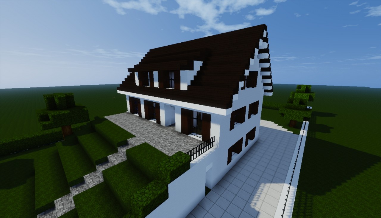 French Style House from the 70's [with floor plans] Minecraft Map