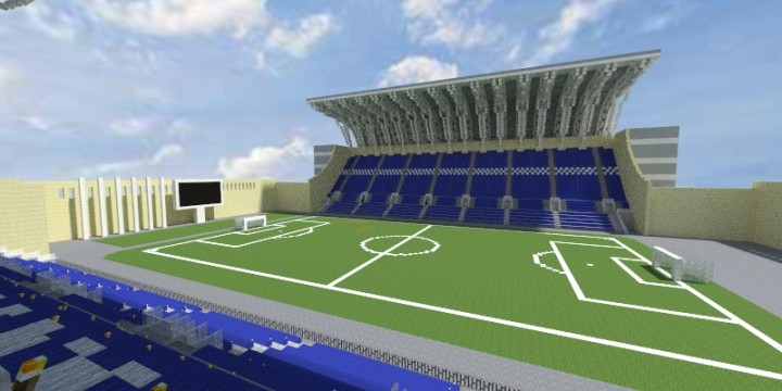 Israeli Stadiums: HaMoshava (Petach-Tikva, Israel) Minecraft Map