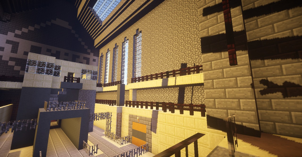 Arkham Asylum (Gotham City Full Build) Minecraft Map