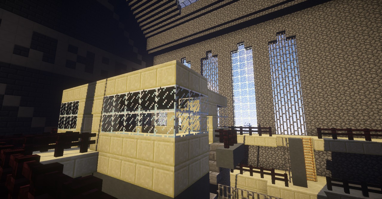 Arkham Asylum (Gotham City Full Build) Minecraft Map