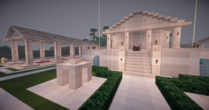 Roman Temple Minecraft Map