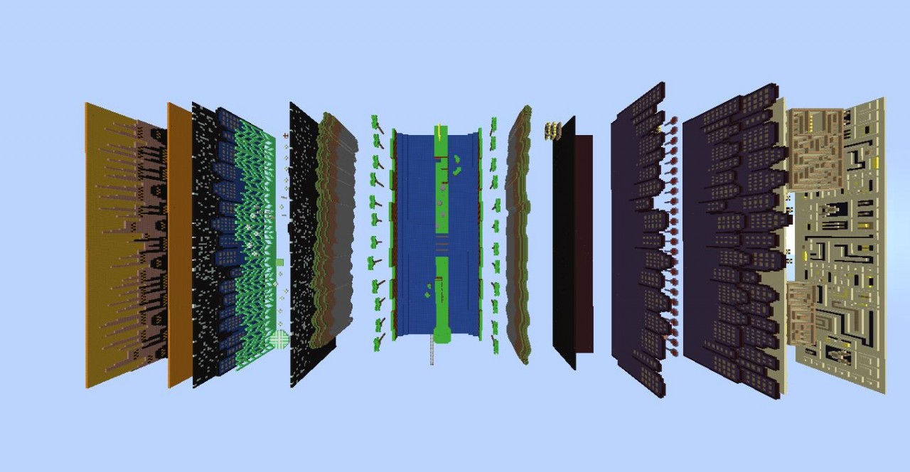 Sonic The Hedgehog [Parkour] 1.8.+ Minecraft Map