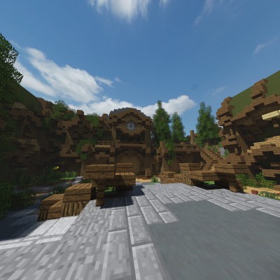 Nature Themed Server Lobby Minecraft Map