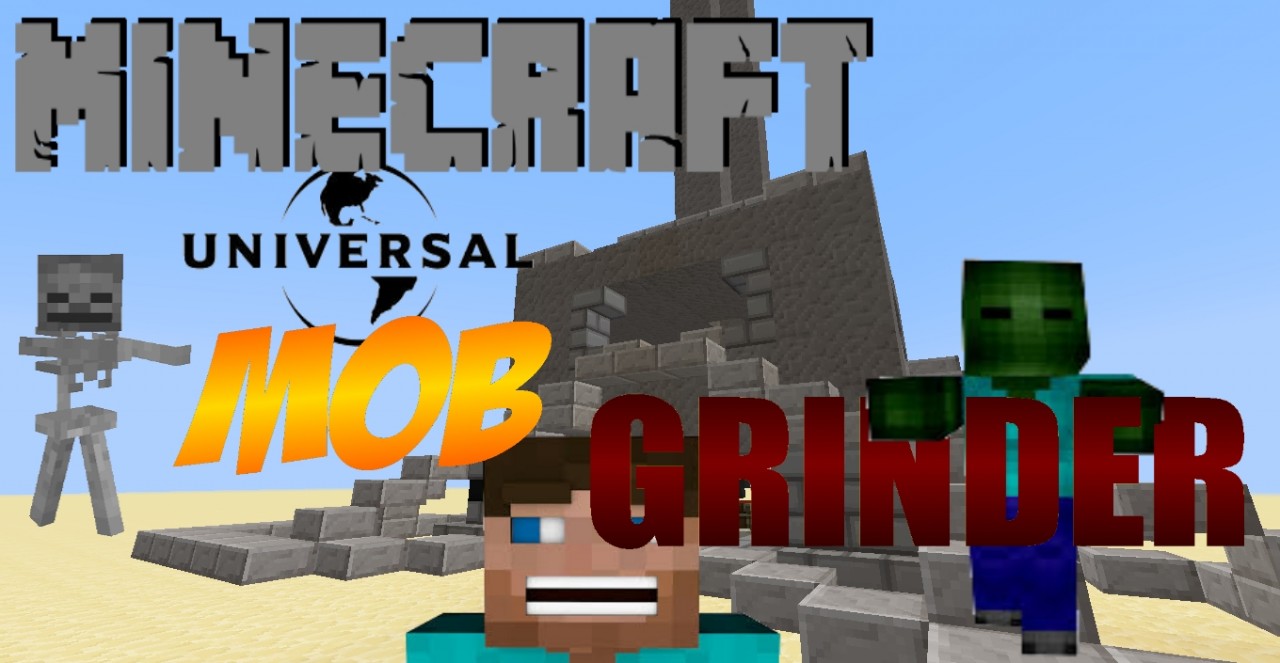 Universal Mob Grinder Minecraft Map