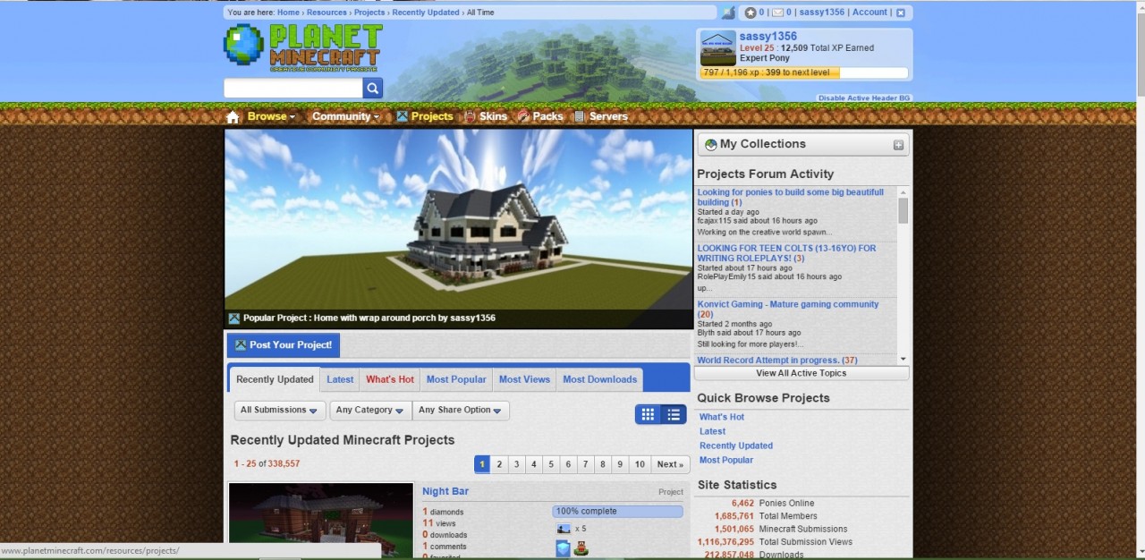 Home with wrap around porch Minecraft Map